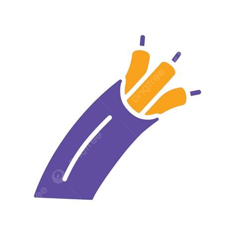 Electric Cable Vector Icon Constructionrepair Electric Supply Symbol Vector Electric Supply