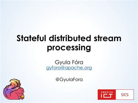Stateful Distributed Stream Processing Pdf