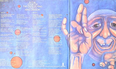 King Crimson In The Court Of Crimson King Rare Album Porky Cut