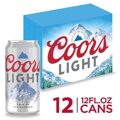 Coors Light Beer Can Coors Light Beer 4pk16 Fl Oz Cans Target