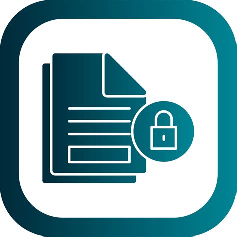 Document Locked Vector Icon Design Vector Art At Vecteezy