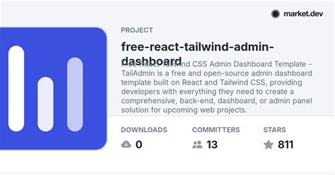 Free React Tailwind Admin Dashboard Ecosystem Directory Marketdev