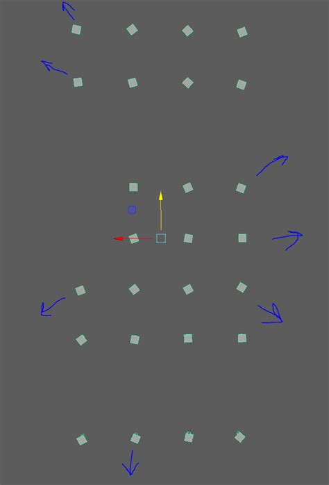 solved how to move several objects away from pivot point autodesk