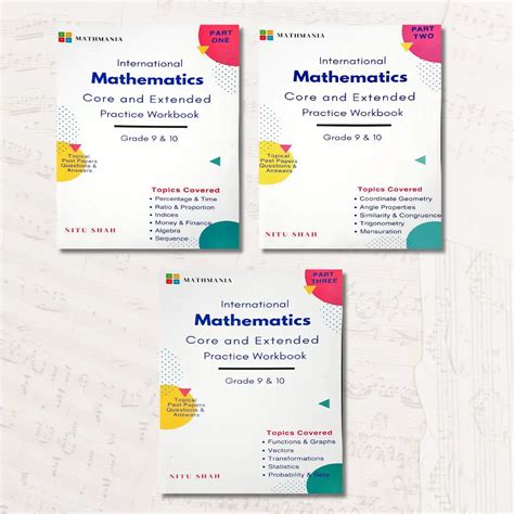 igcse physics 0625 chemistry 0620 and math 0580 practice workbo