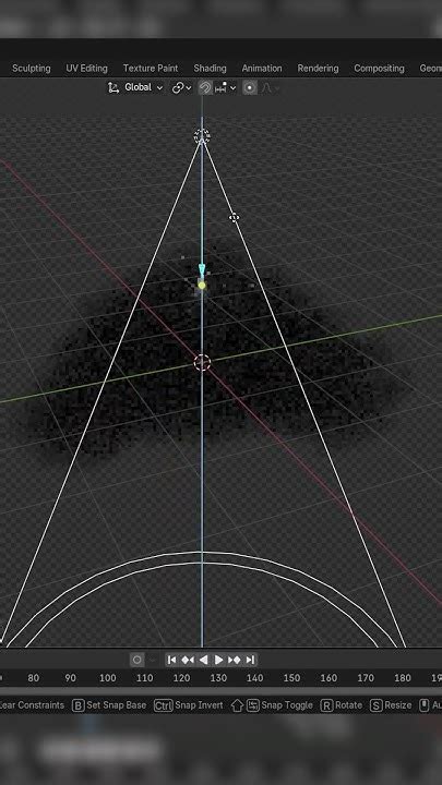 ОБЛАКА В Blender КАНАЛ В ШАПКЕ ПРОФИЛЯ Blender Blender3d Shorts Animation 3d Tutorial