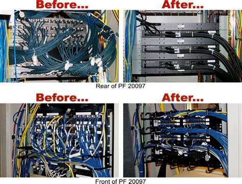 Patching Cables In A Patch Panel