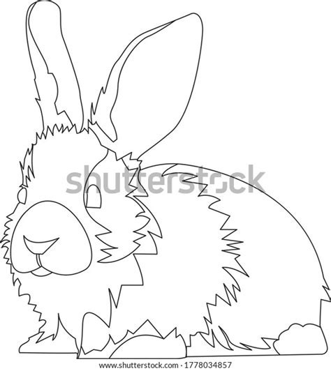 Cute Bunny Intarsia Craft Patterns Patterns Stock Vector Royalty Free
