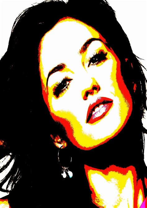 Minka Kelly Limited Edition Print Arte Digital Por Arte Mundial Artmajeur