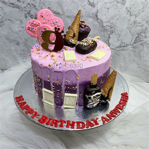 9th Birthday Cake 18th Birthday Cake 1st Birthday Cake Yummycake