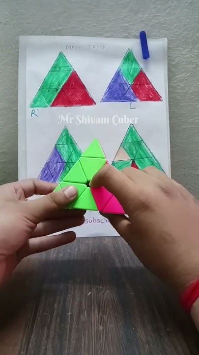 Pyramix Magic Trick Shorts Ytshorts Cubber Cubing Trend Youtube