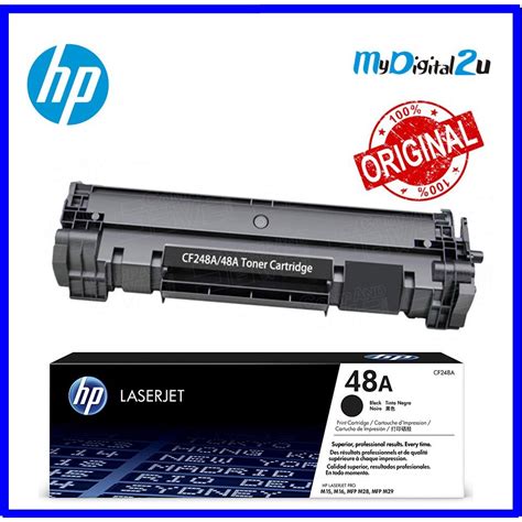Hp 48a Cf248a Black Laserjet Toner Cartridge Original Shopee Malaysia