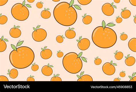 Seamless Pattern With Mango Fruit Background Vector Image