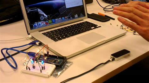 Leap Motion And Arduino Testing Youtube