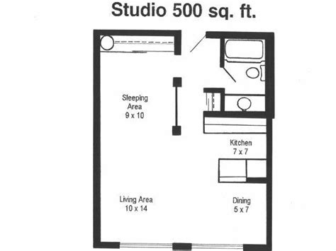 How Big Is 500 Square Feet