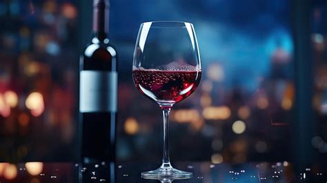Premium Ai Image Isolated Glass Of Red Wine Ai Generated
