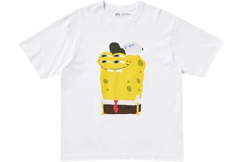 Uniqlo X Cpfm Spongebob Squarepants Ut Graphic T Shirt Asia Sizing