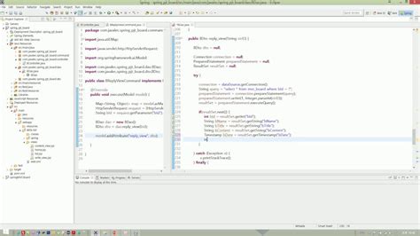 신입sw인력을 위한 실전 자바java 스프링spring 동영상과정 제 20강 Youtube