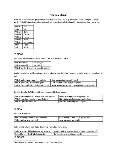 5 Nominal Clause Pdf