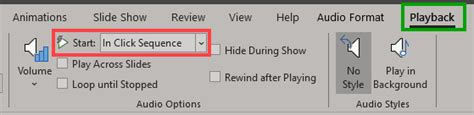 Insert Audio Sound In Powerpoint 365 For Windows