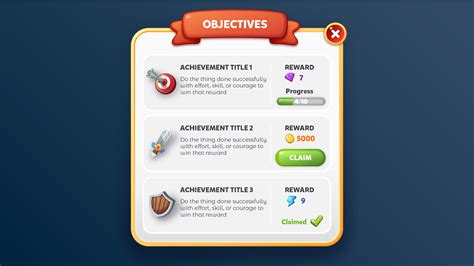 Game Ui Kit Bundle Behance