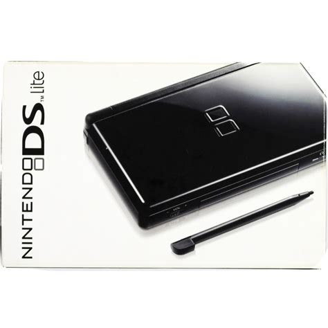 Nintendo Ds Lite System Black Retro Mtl