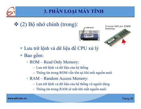 Giáo Trình Và Slide Môn Học Kiến Trúc Máy Tính Ptit Pdf