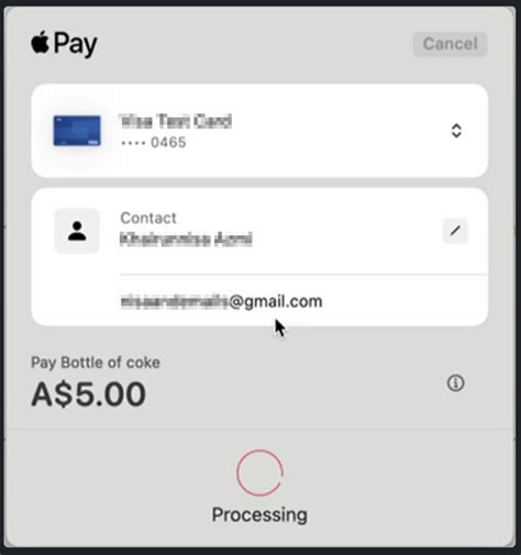 Sandbox Apple Pay Integration