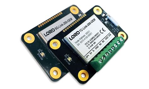 Lord Sensing Microstrain Tc Link 200 Oem And Sg Link 200 Oem Sensors