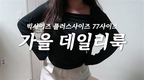 빅사이즈 가을 데일리룩 돌려입는 직장인 출근룩💼 지그재그 직진배송 블라우스 슬랙스 니트까지 Youtube