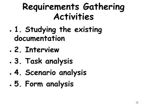 requirements analysis and specification pdf