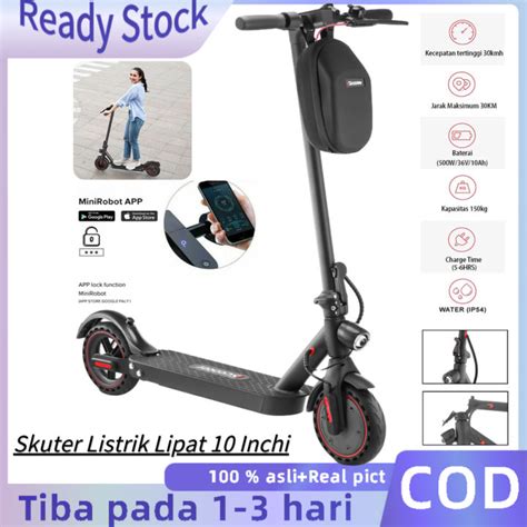 Free Tas Inch Skuter Listrik Dewasa Murah Scooter Elektrik Listrik Remaja Portabel Scooter