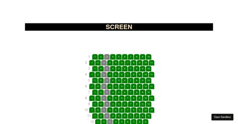 Seatpicker Codesandbox