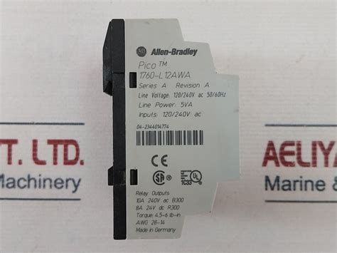 Reliable Automation With Allen Bradley 1760 L12AWA