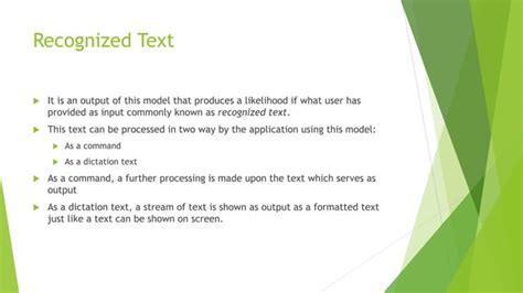 Speech Recognition An Overview Ppt