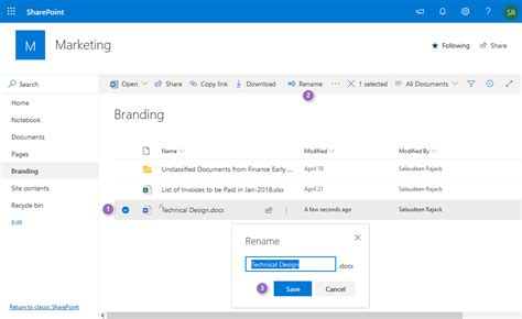 Sharepoint Online Rename Files In Document Library Using Powershell