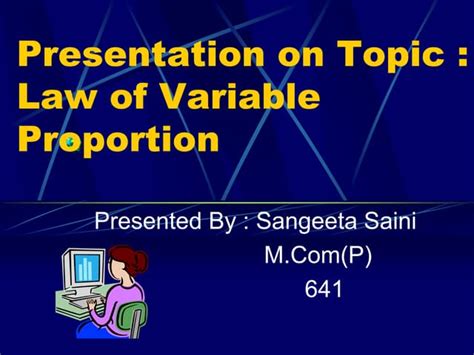 Law Of Variable Proportion Pptx Business Business And Finance