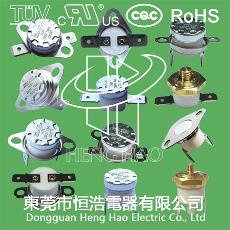 Thermostat For Toaster Bimetallic Thermostat Auto Reset Thermal Fuse Thermostat And Thermal