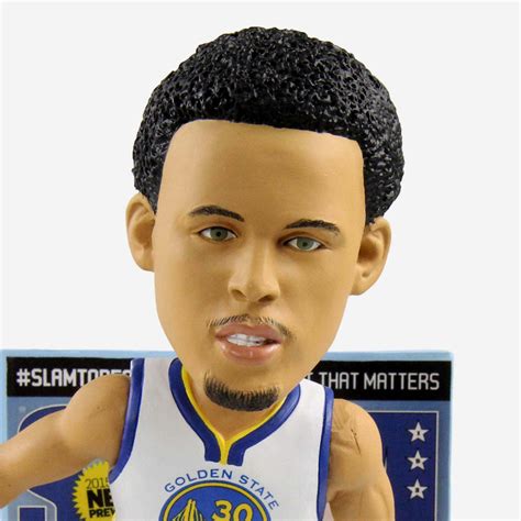 Steph Curry Golden State Warriors Slam Magazine Cover Bobblehead Foco
