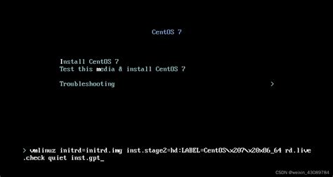 centos7使用gpt格式分区表安装操作系统 centos7 gpt分区安装 csdn博客