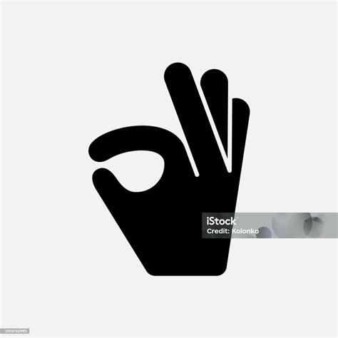 이모티콘 손 확인 이모티콘 같은 손가락 괜찮아 완벽한 엄지 손가락 기호를 손 손에 대한 스톡 벡터 아트 및 기타 이미지 손 오케이 3차원 형태 Istock
