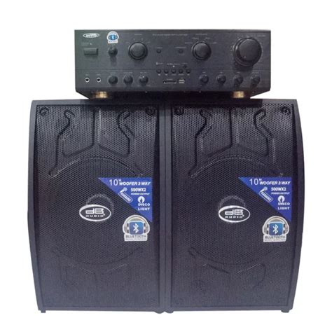 DB Audio Amplifier Speaker Set