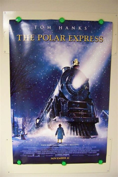 Original Movie Poster The Polar Express 2004 Ds 3935964387