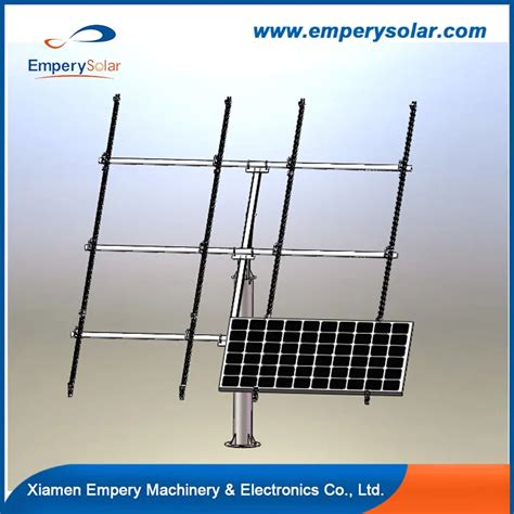 pv solar tracking system solar tracker system solar dual axis tracking system 1kw