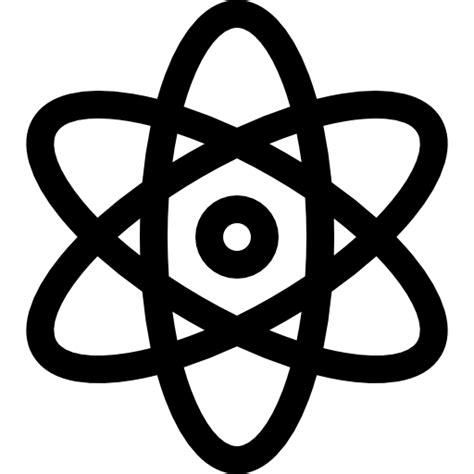 Nuclear Basic Rounded Lineal Icon