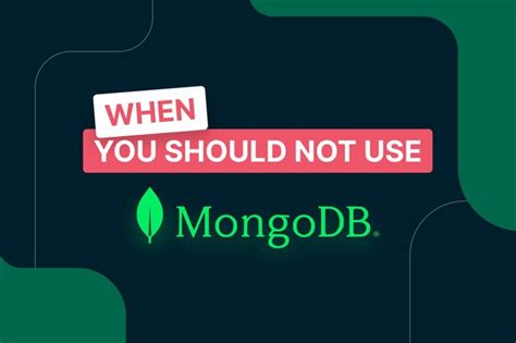 When You Should Not Use Mongodb Rdatabasedevelopment
