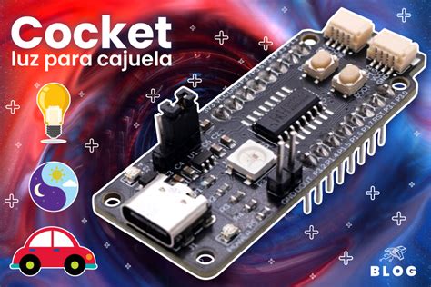 sencillo control de luz para cajuela utilizando la tarjeta cocket nova unit electronics