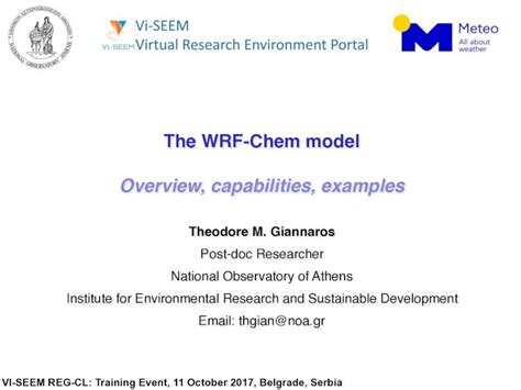 pdf the wrf chem model overview capabilities examples the wrf