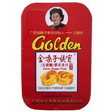 Dole Cane Sugar Free Golden Throat Candy 22 8g ~ 都樂無蔗糖金嗓子喉寶 22 8g