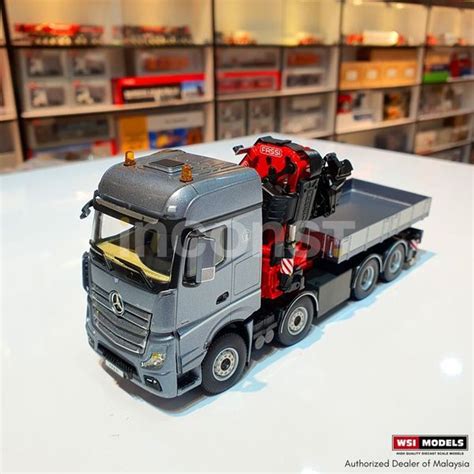 Fassi Mb Actros Mp4 Big Space 8x4 Fassi 1100 Ballast Box Inconst