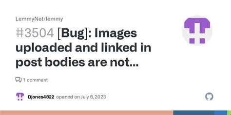 Bug Images Uploaded And Linked In Post Bodies Are Not Purged But The